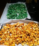 Seattle popcorn…St. Patty’s Green and Gold Candied Popcorn | the ...