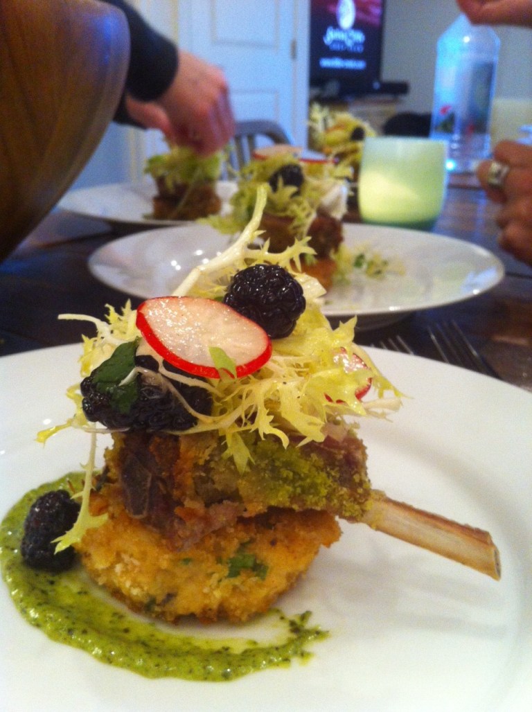 Seattle Surf and Turf: Fresh Dungness crab cakes with an Herb Crusted ...